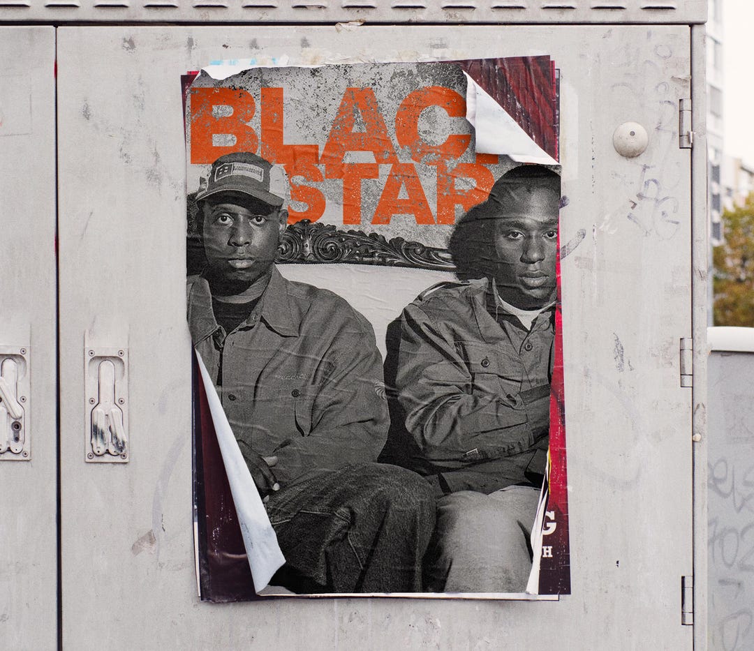 Black Star, Mos Def & Talib Kweli Poster, 90s Hip Hop Poster, 15"x20 ...