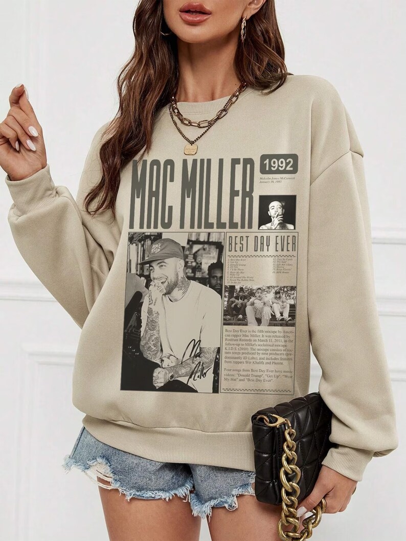 Mac Millers 90s Shirt, Mac Self Care Shirt, Vintage Bootleg Sweatshirt ...