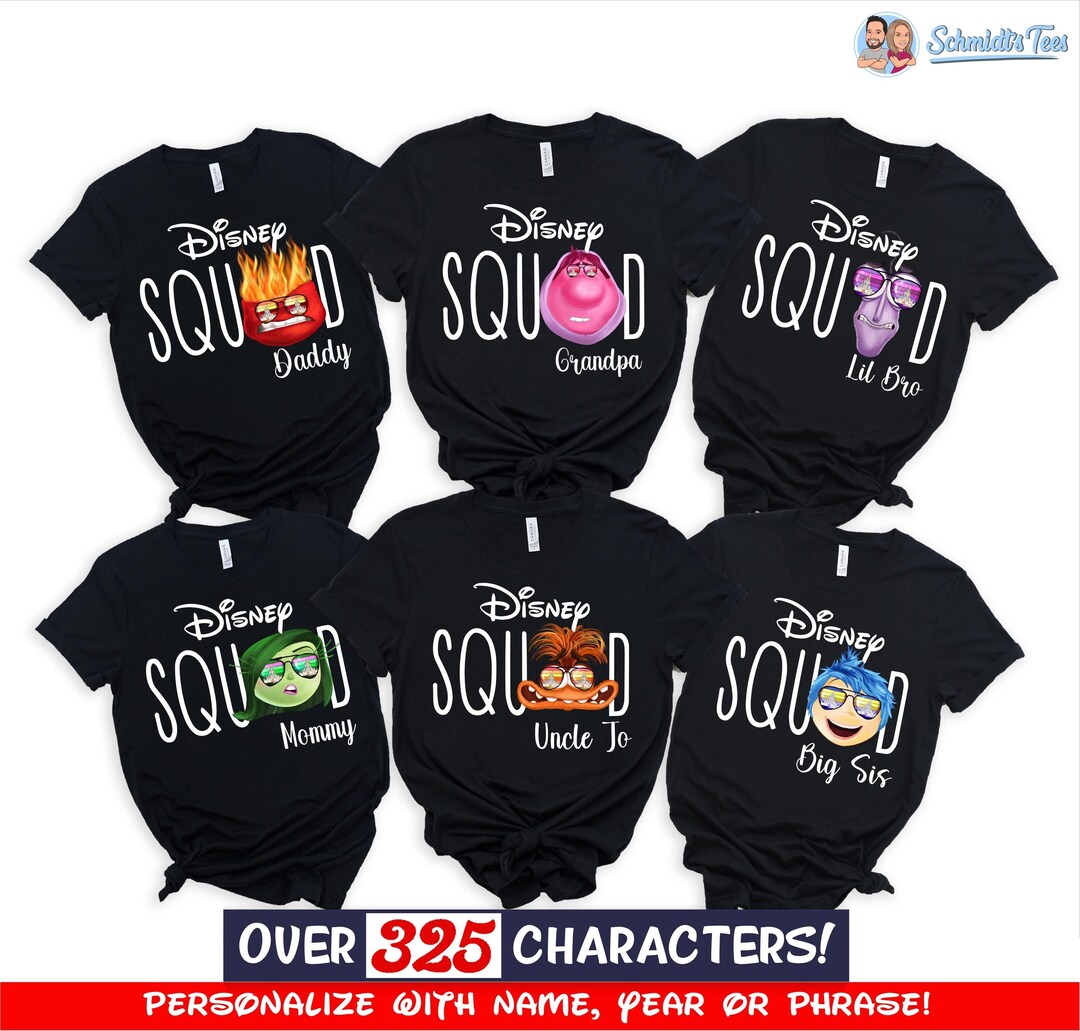 Disney Squad Shirts, Disneyworld Shirts, Disney Vacation T-shirt ...