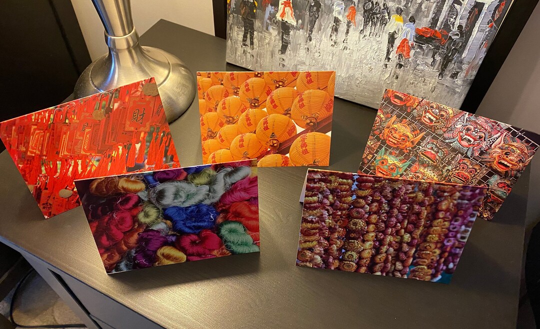 Travel Note Cards: "patterns" - Etsy