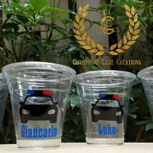 Police Officer Party Cups, Policeman Party Favor Cups (set of 12 ...