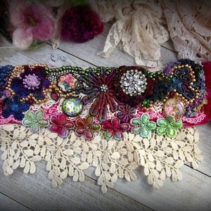 Craft Supplies Handmade Collage Recycled Art Patchwork - Etsy