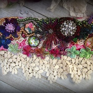 Craft Supplies Handmade Collage Recycled Art Patchwork - Etsy