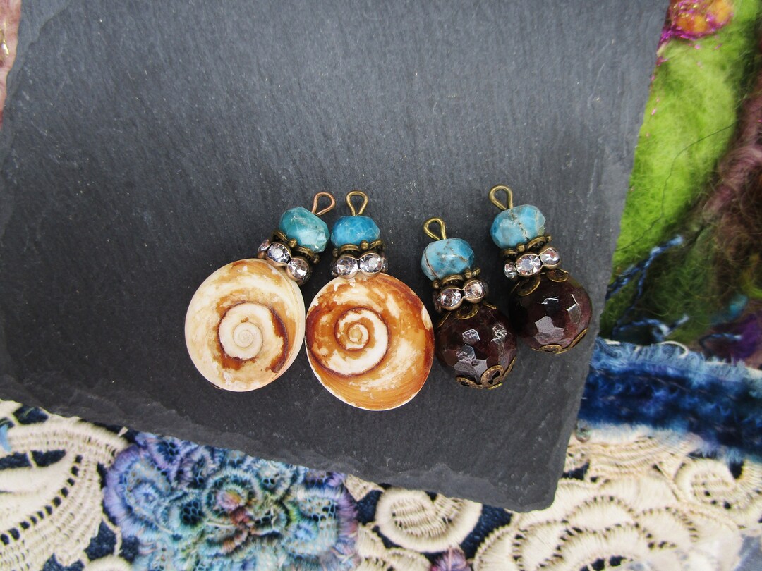 Beads, Set of 4, Handmade, Craft Supplies, Jewelry Supplies, DIY - Etsy