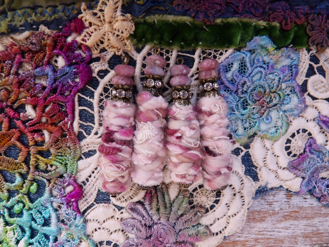 Beads Set of 4 Handmade Bohemian Craft Supplies Boho - Etsy