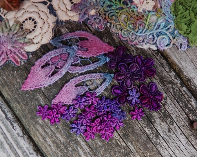 Appliques, Trim, Destash, Embellishments, Craft Supplies, DIY - Etsy