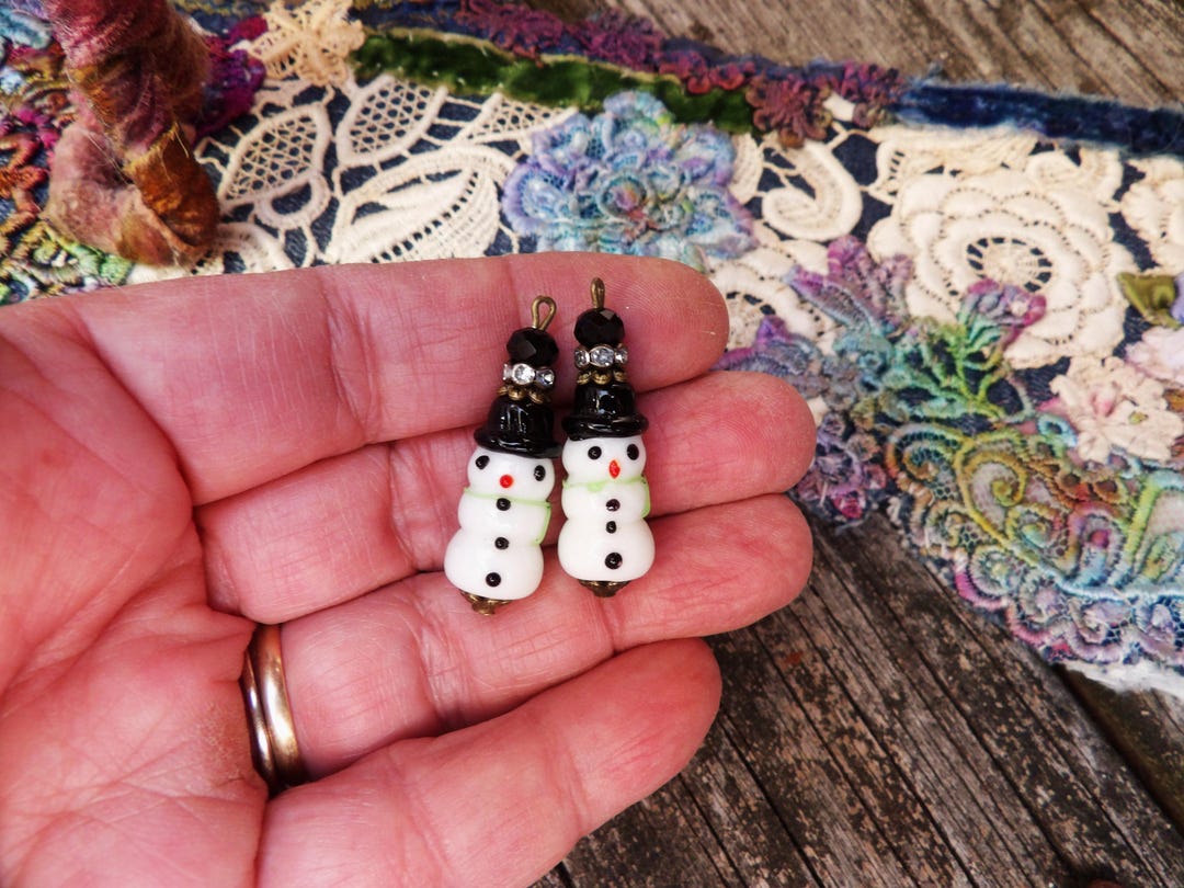 Beads, Set of 2, Handmade, Craft Supplies, Jewelry Supplies, DIY ...