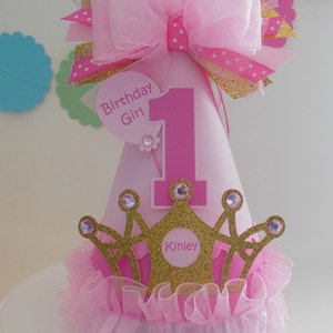 Princess Party Hat, Princess Birthday Hat, Princess Crown, Princess ...