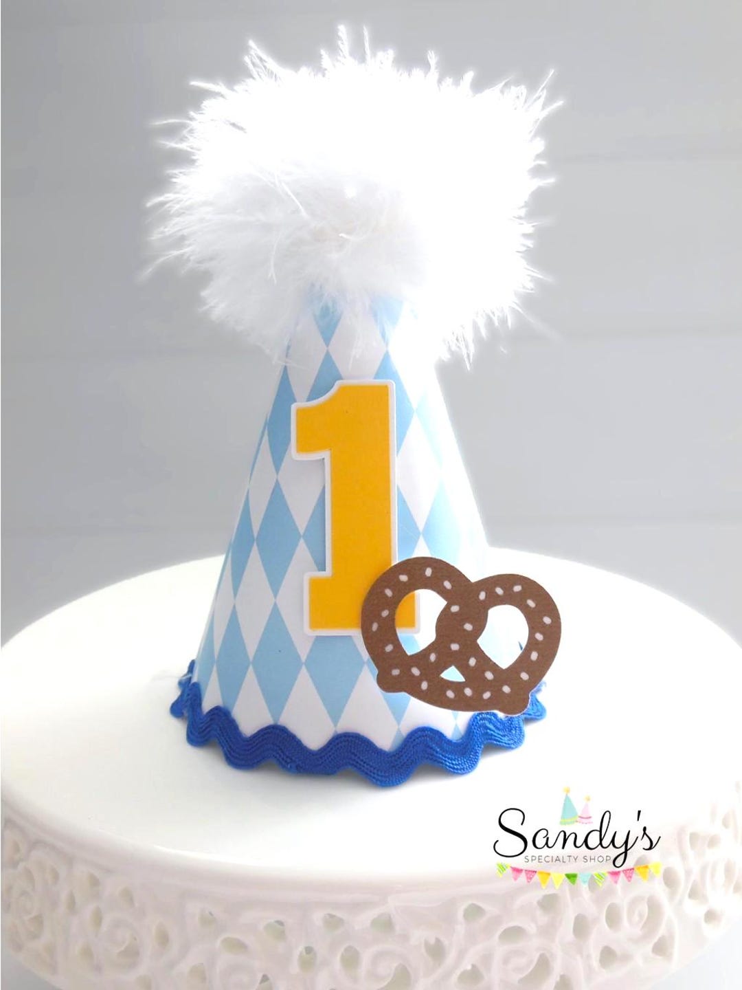 Onetoberfest Mini Birthday Party Hat, Pretzel Mini Party Hat ...