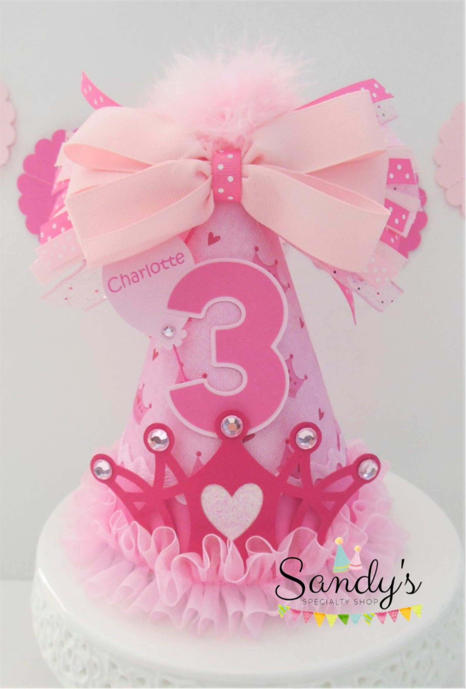 Princess Party Hat Princess Crown Party Hat Princess - Etsy