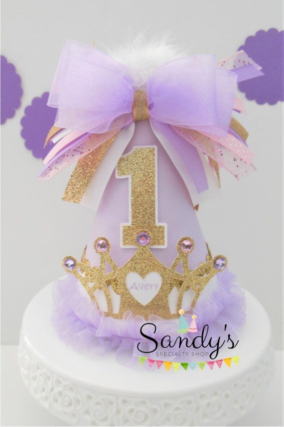 Princess Party Hat Princess Birthday Hat Princess Crown - Etsy