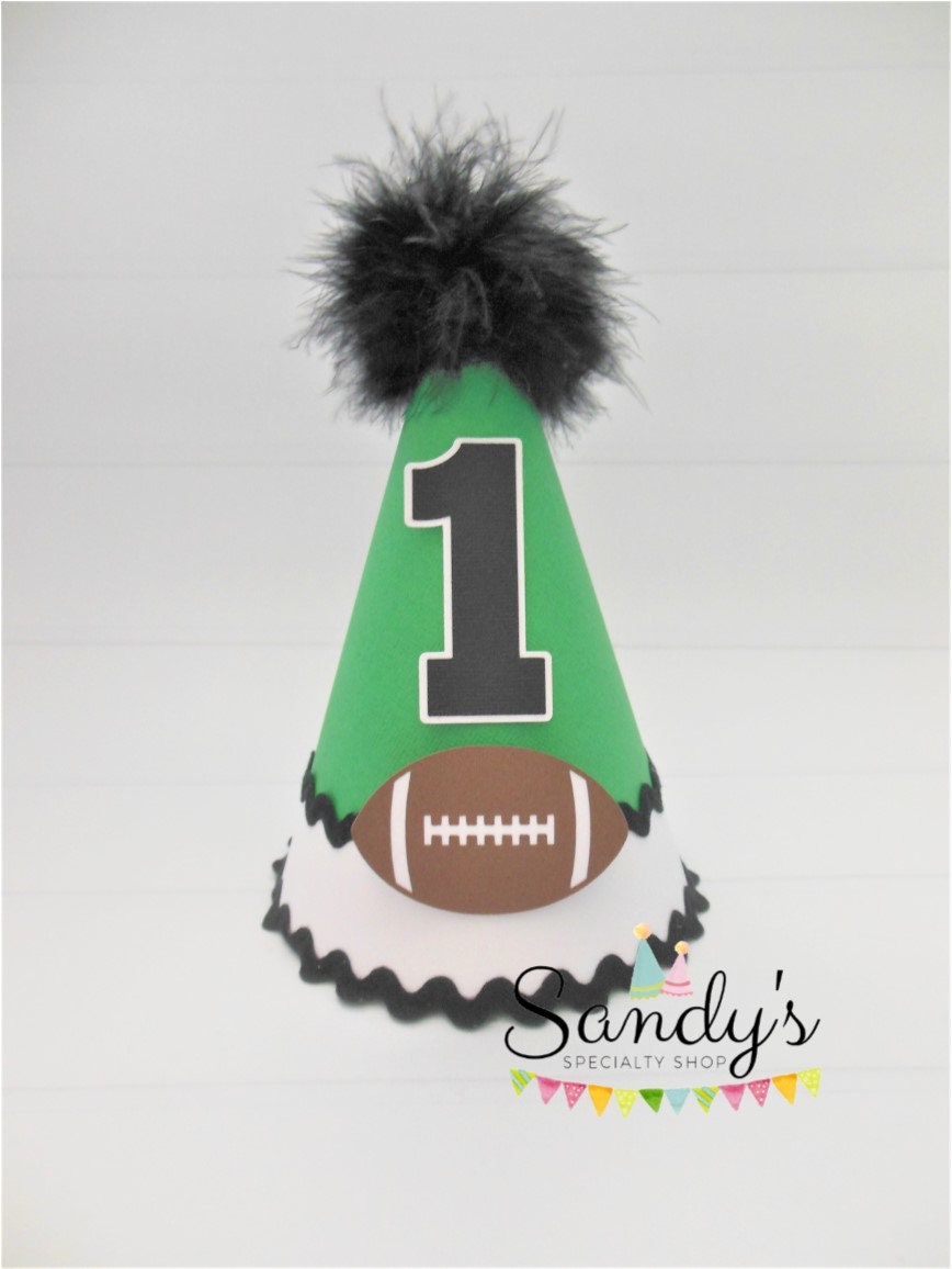 Football Birthday Party Hat Football Party Hat Football Team - Etsy