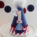 Sailboat Birthday Party Hat Nautical Party Hat Sailor Theme - Etsy