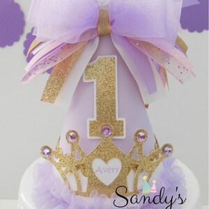 Princess Party Hat, Princess Birthday Hat, Princess Crown, Princess ...