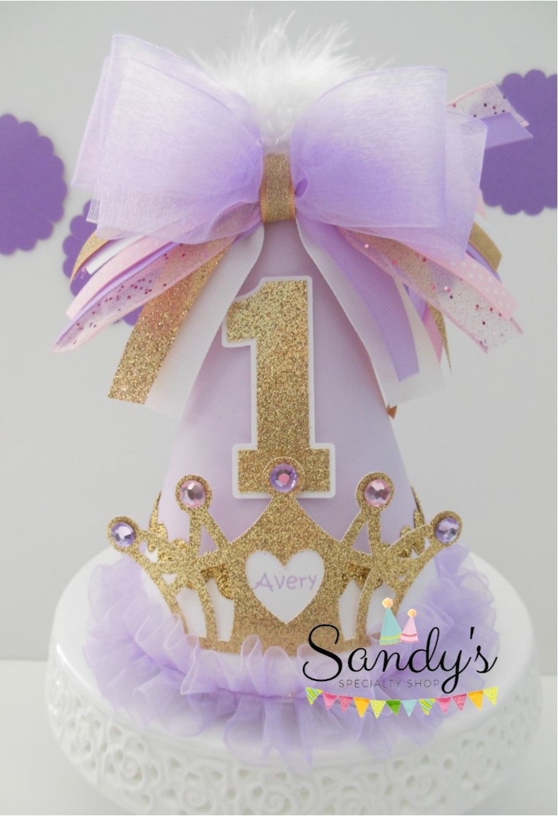 Princess Party Hat Princess Birthday Hat Princess Crown - Etsy