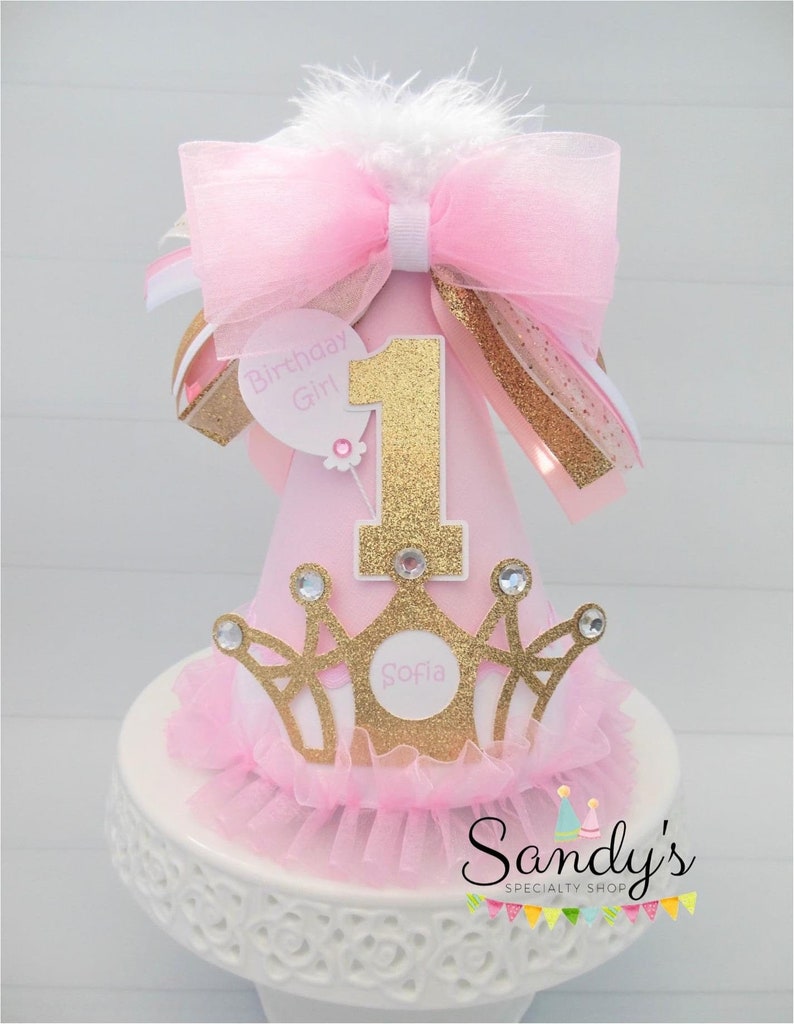 Princess Party Hat Princess Birthday Hat Princess Crown - Etsy