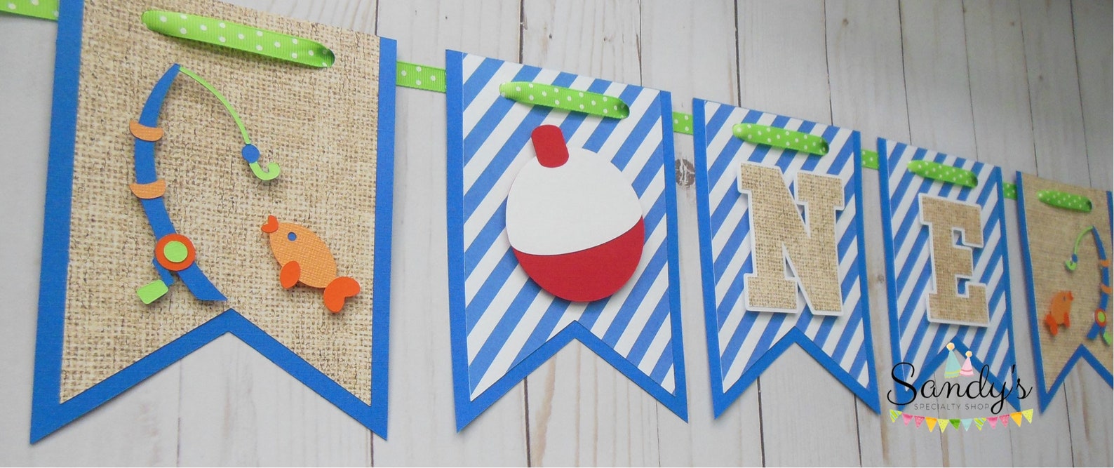 Fishing Highchair Banner Fishing Small Banner Gone Fishing - Etsy