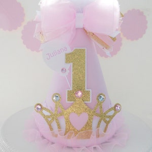 Princess Party Hat, Princess Birthday Hat, Princess Crown, Princess ...