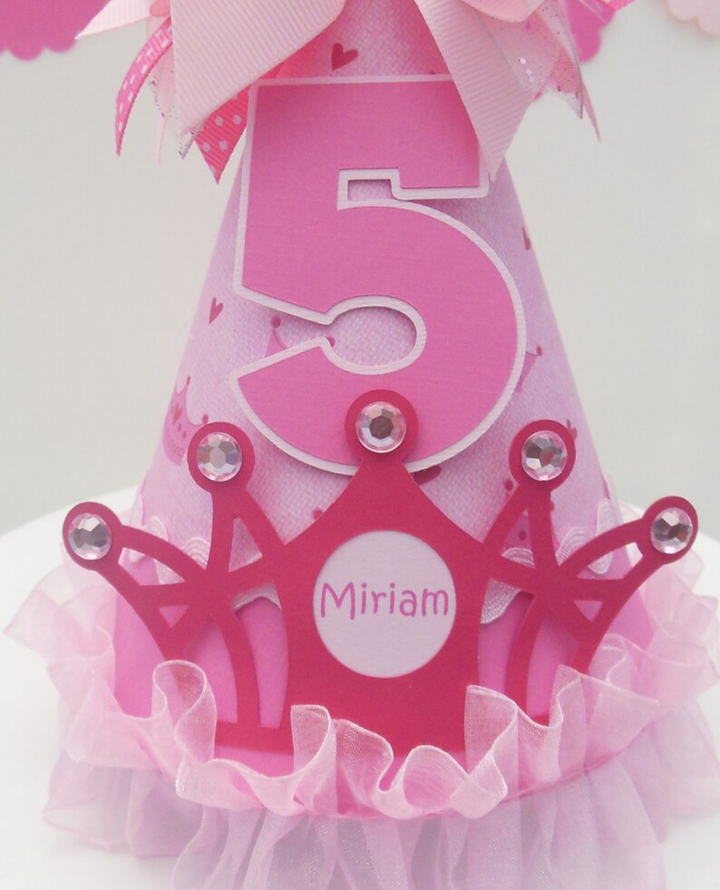 Princess Party Hat Princess Crown Party Hat Princess - Etsy