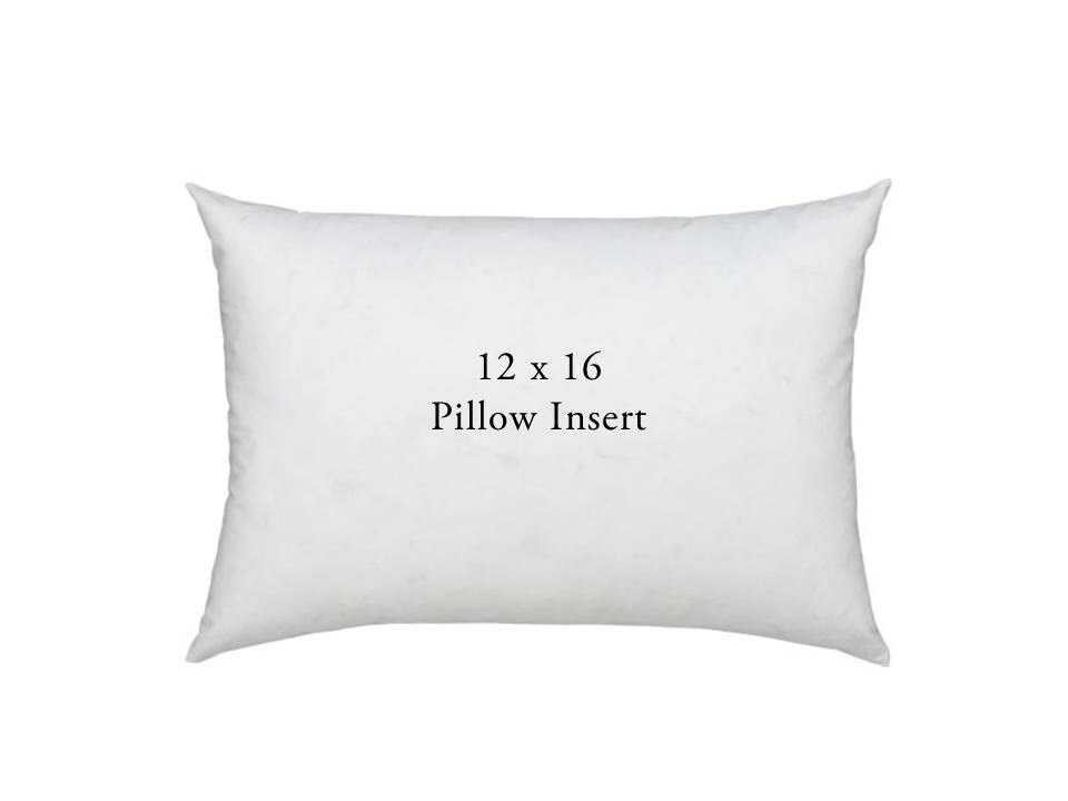 Lumbar Pillow Insert 12x16 Pillow Insert For Decorative Etsy Lumbar Pillow Insert 12x16 Pillow Insert For Decorative Etsy