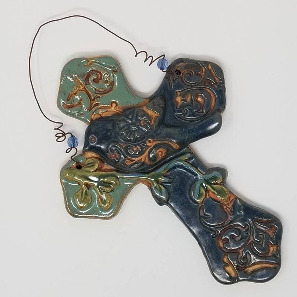 Pottery Cross - Etsy