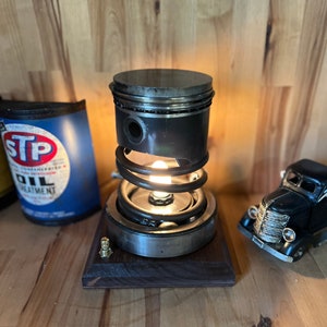 Piston Return Spring Lamp - Etsy