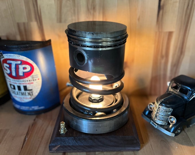 Piston Return Spring Lamp - Etsy