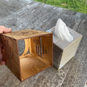 Texas Tissue Box Cover - Etsy