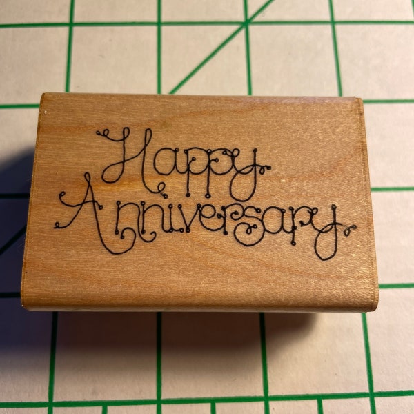 Happy Anniversary Stamps - Etsy