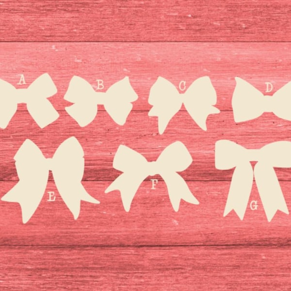Bow Cutout - Etsy
