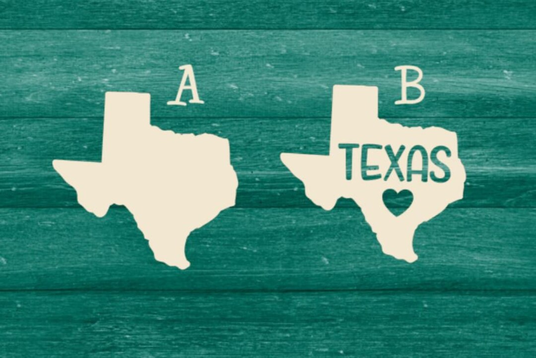 Laser Cut Unfinished DIY Texas Blanks Unfinished Wood Texas - Etsy