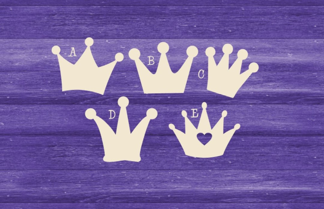 Unfinished DIY Crown Tiara Blanks, Unfinished Wood Crown Tiara Cut Out ...