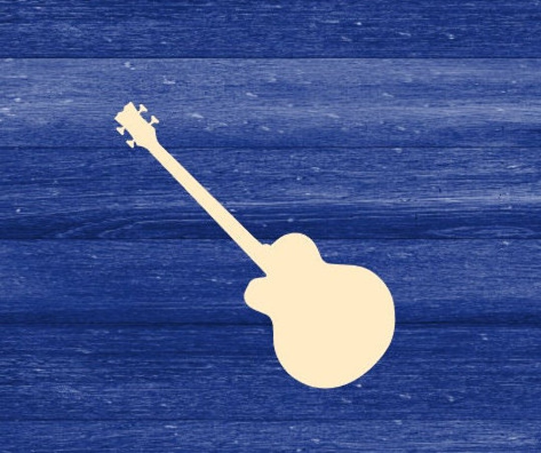 Laser Cut Unfinished DIY Bass Guitar Blanks, Unfinished Wood Bass ...