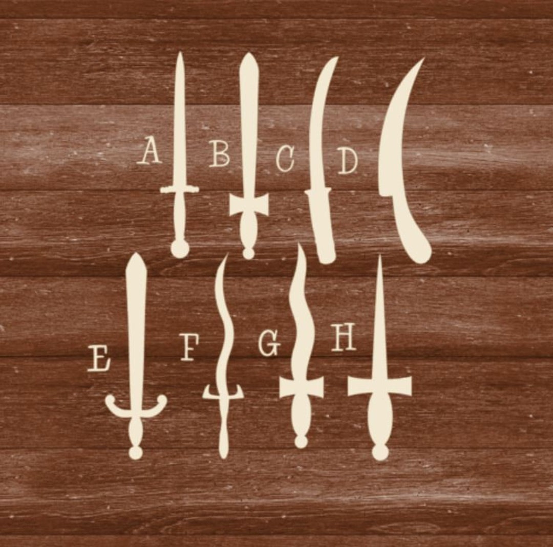 Laser Cut Unfinished DIY Sword Blanks Unfinished Wood Sword - Etsy