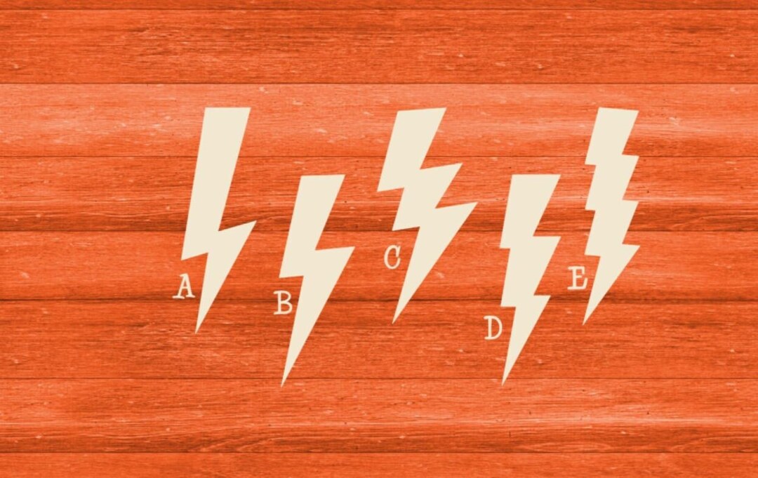 Laser Cut Unfinished DIY Lightning Bolt Blanks, Unfinished Wood ...