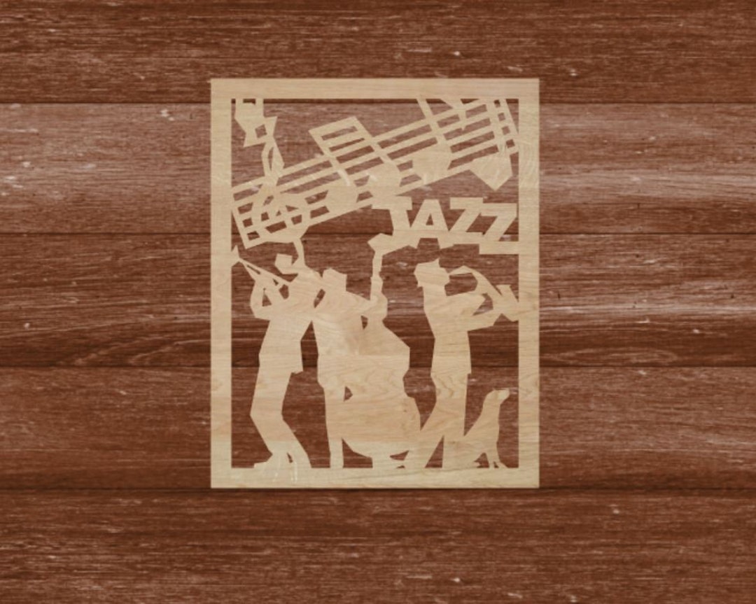 Jazz Wood Sign, Music Teacher Gift, Music Wall Decor, Musician Gift ...
