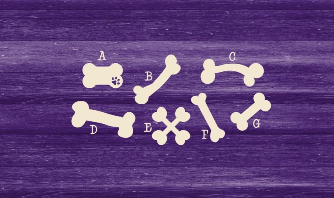 Laser Cut Unfinished DIY Dog Bone Blanks, Unfinished Wood Dog Bone Cut ...