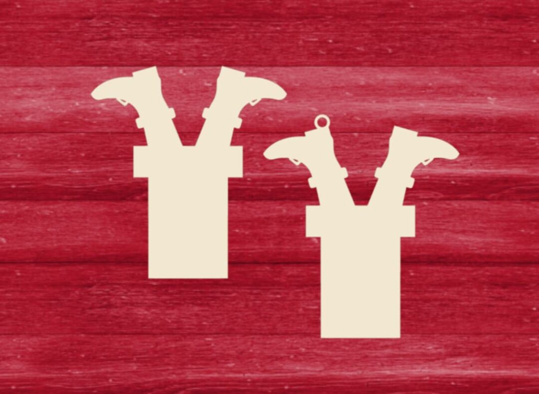 Laser Cut 222 Unfinished Wood Christmas Santa in Chimney Blanks ...