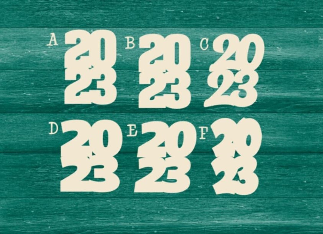 Laser Cut Unfinished DIY Wood 2023 Graduation Sign, Unfinished Wood ...