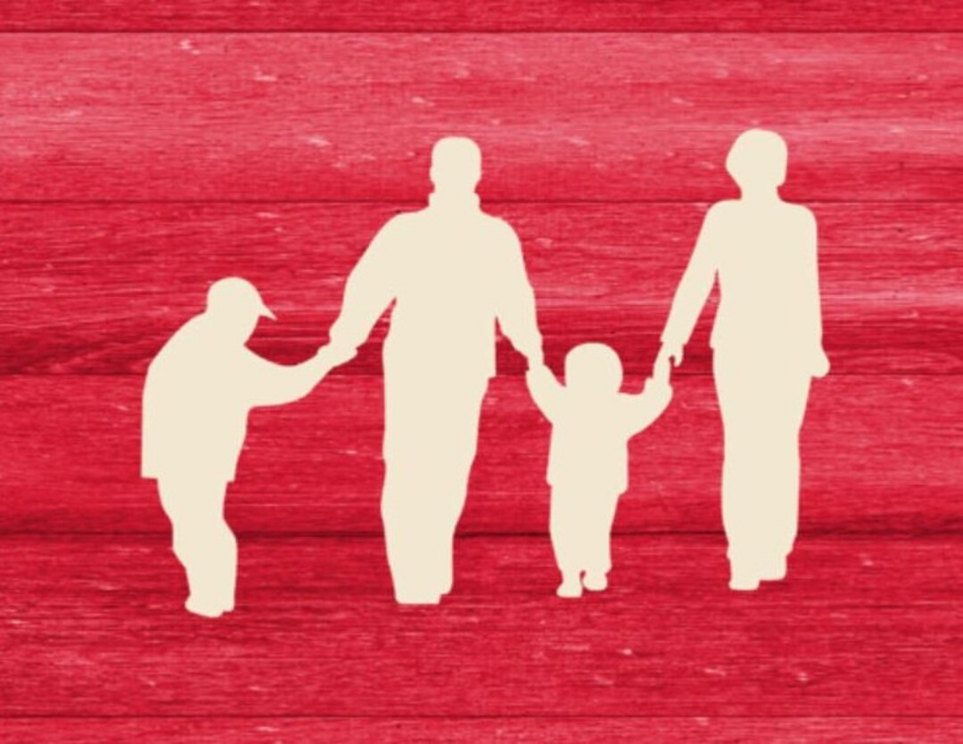 Laser Cut Unfinished DIY Family Blanks, Unfinished Wood Family Cut Out ...