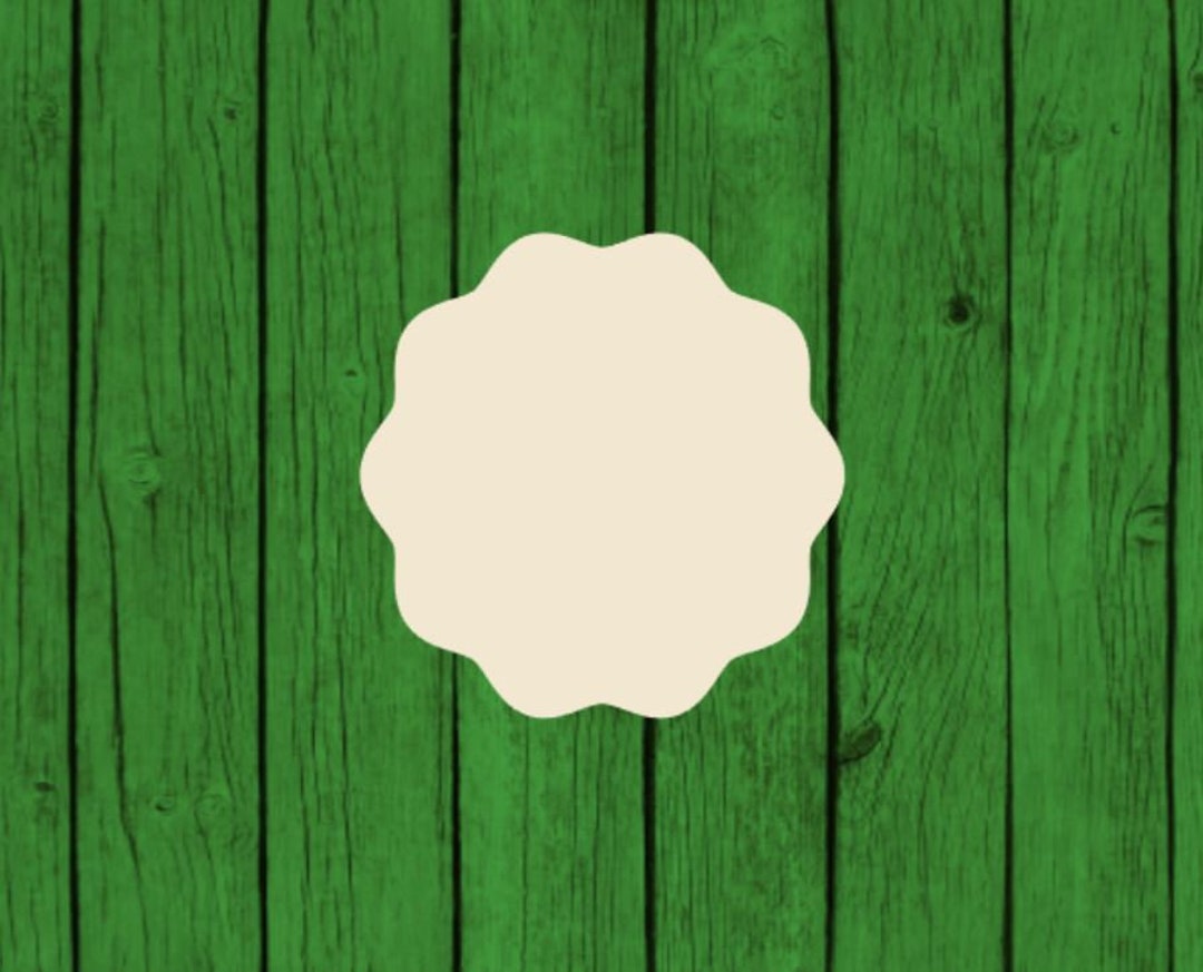 Wavy Wood Shape/tag/sign Blanks, Unfinished Wood Sign, Laser Wavy Wood ...