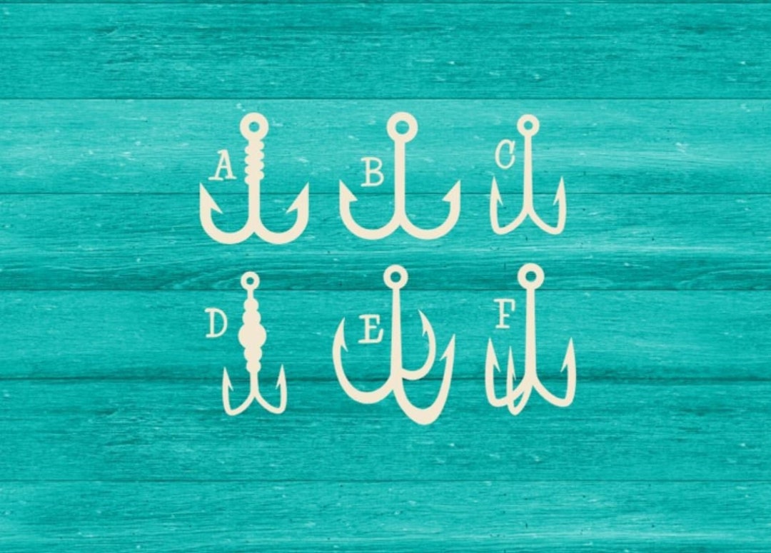 Laser Cut Unfinished DIY Fish Hook Blanks, Unfinished Wood Fish Hook ...