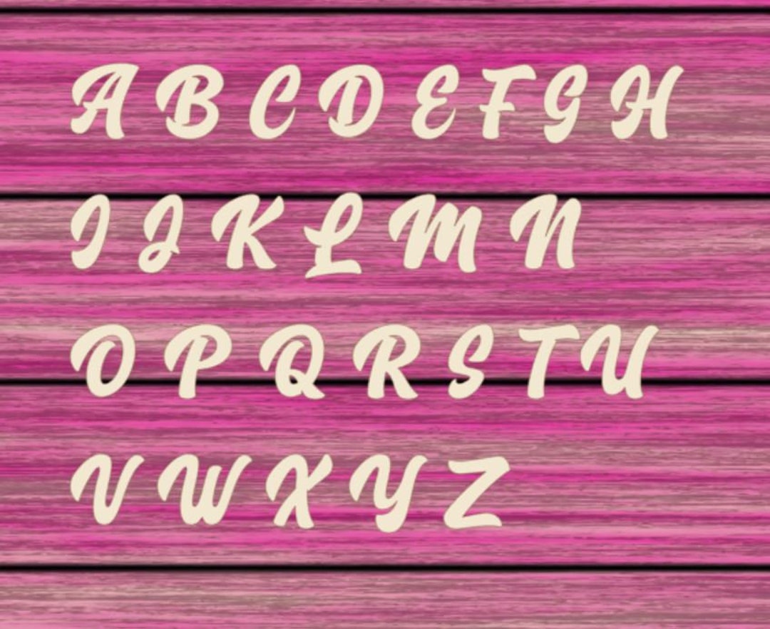 Wood Cut-out Letters DIY Wood Letters Laser Cut Wood - Etsy