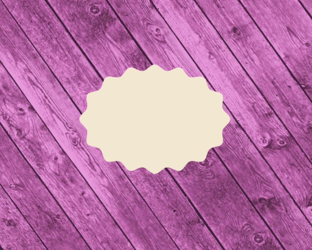 Wavy Wood Shape/tag/sign Blanks, Unfinished Wood Sign, Laser Wavy Wood ...