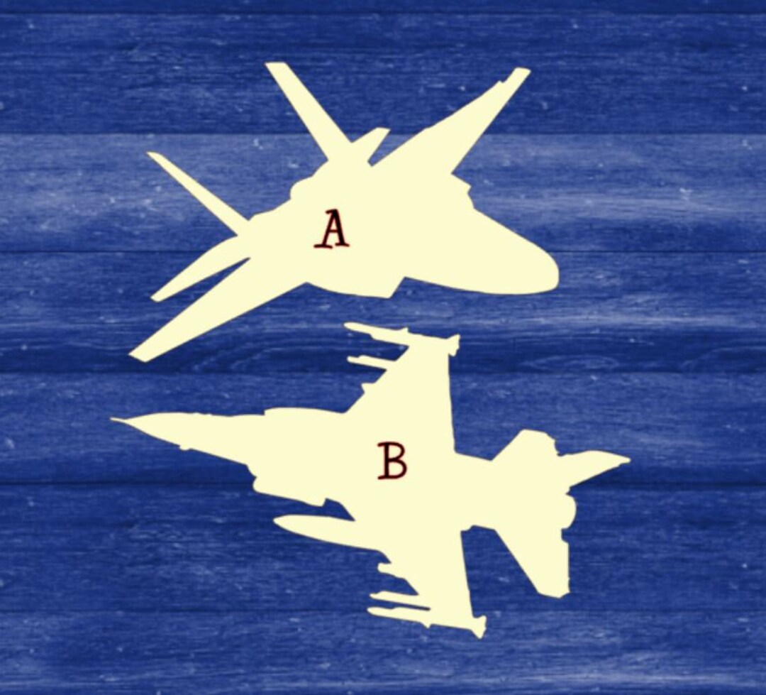 Laser Cut Unfinished DIY Fighter Jet Blanks, Unfinished Wood Fighter ...