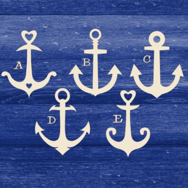 Anchor Cut Outs - Etsy