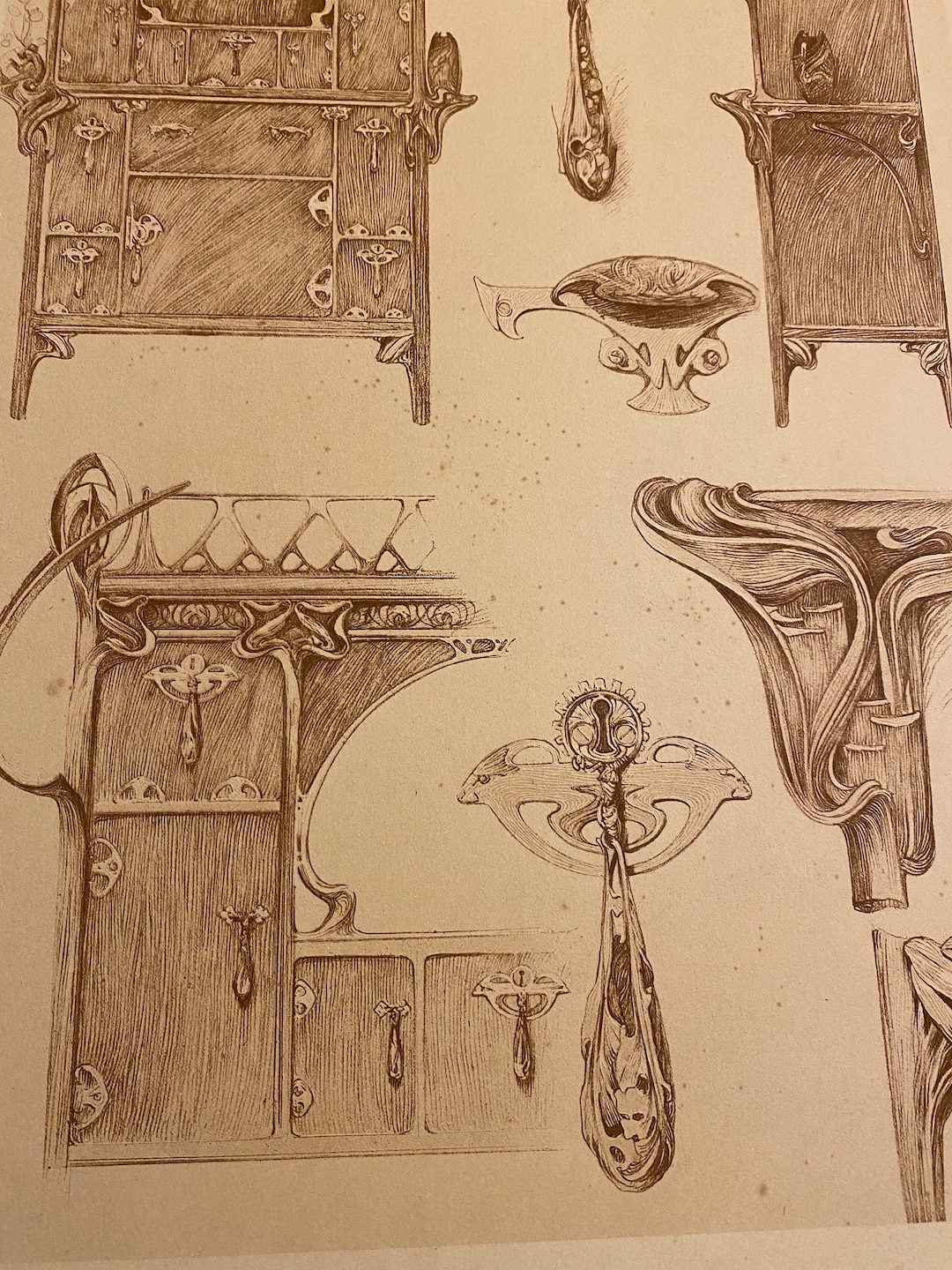 Original 1902 Alphonse Mucha Documents Decoratifs Lithograph Print ...