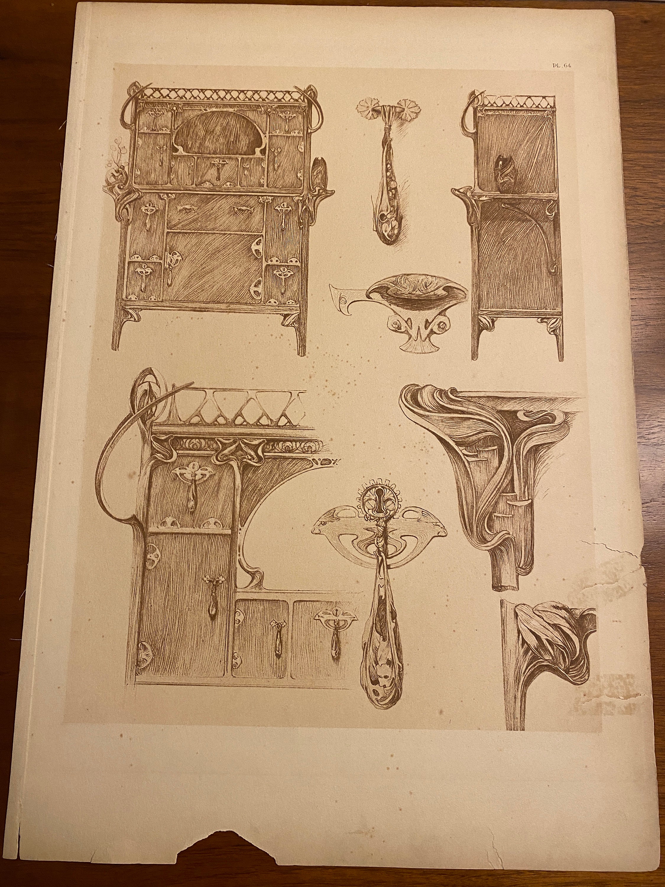 Original 1902 Alphonse Mucha Documents Decoratifs Lithograph Print ...