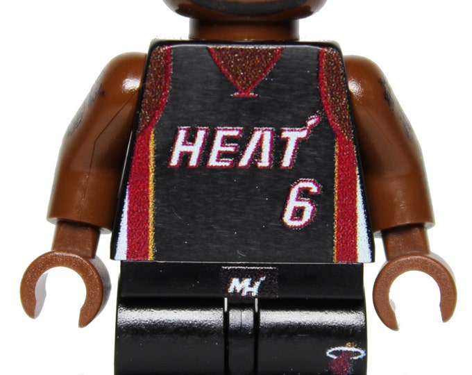 LEBRON JAMES Miami Heat Basketball Custom Printed Figure Made From ...