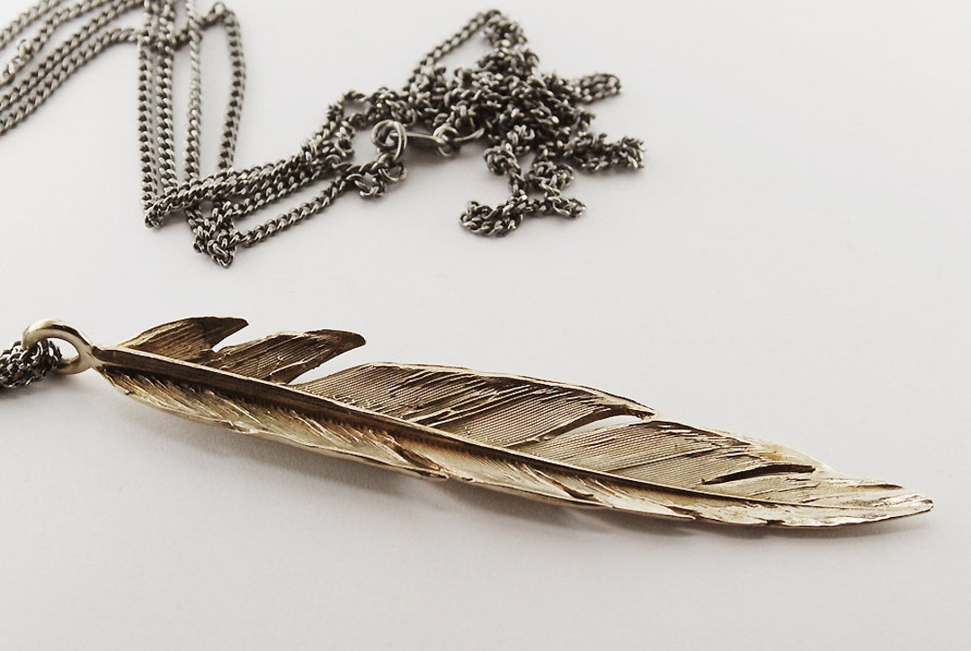 Sora Feather Necklace - Etsy